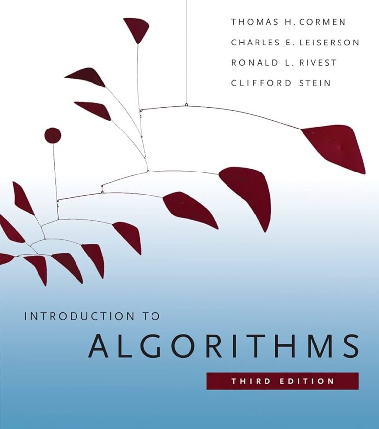 Introduction to Algorithms – Thomas H. Cormen Charles E. Leiserson ...